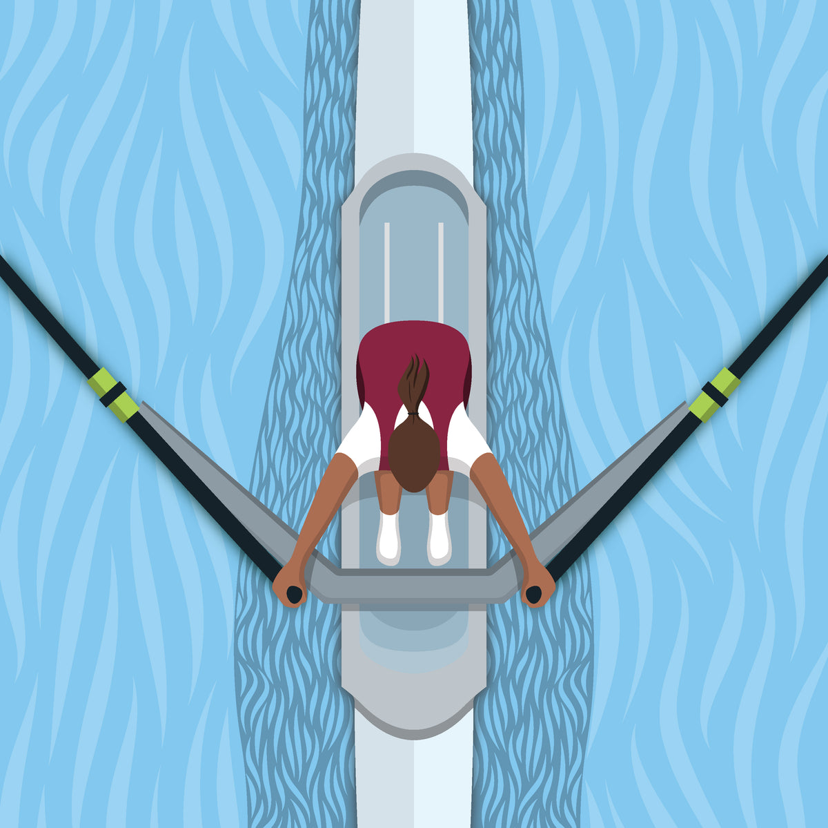 Female Sculler – RowScape