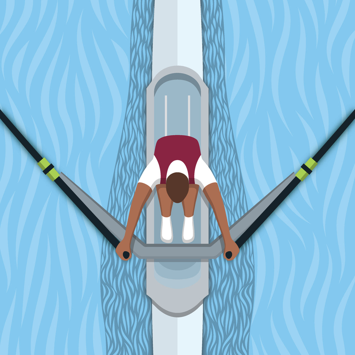 Male Sculler – RowScape