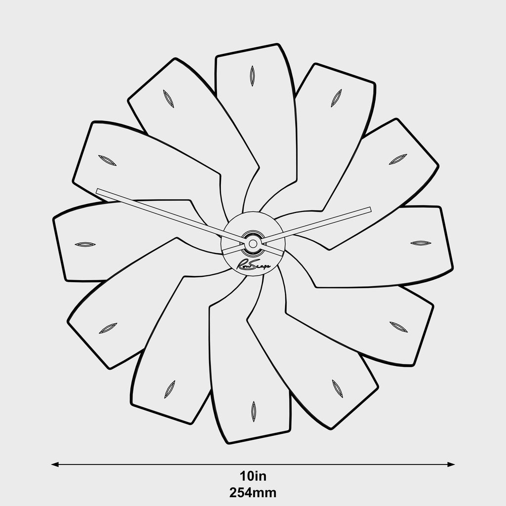 Rowing Blade Clock – RowScape